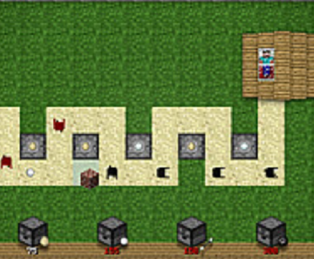 Minecraft Tower Defense - Play Online Minecraft Tower Defense on Flash ...